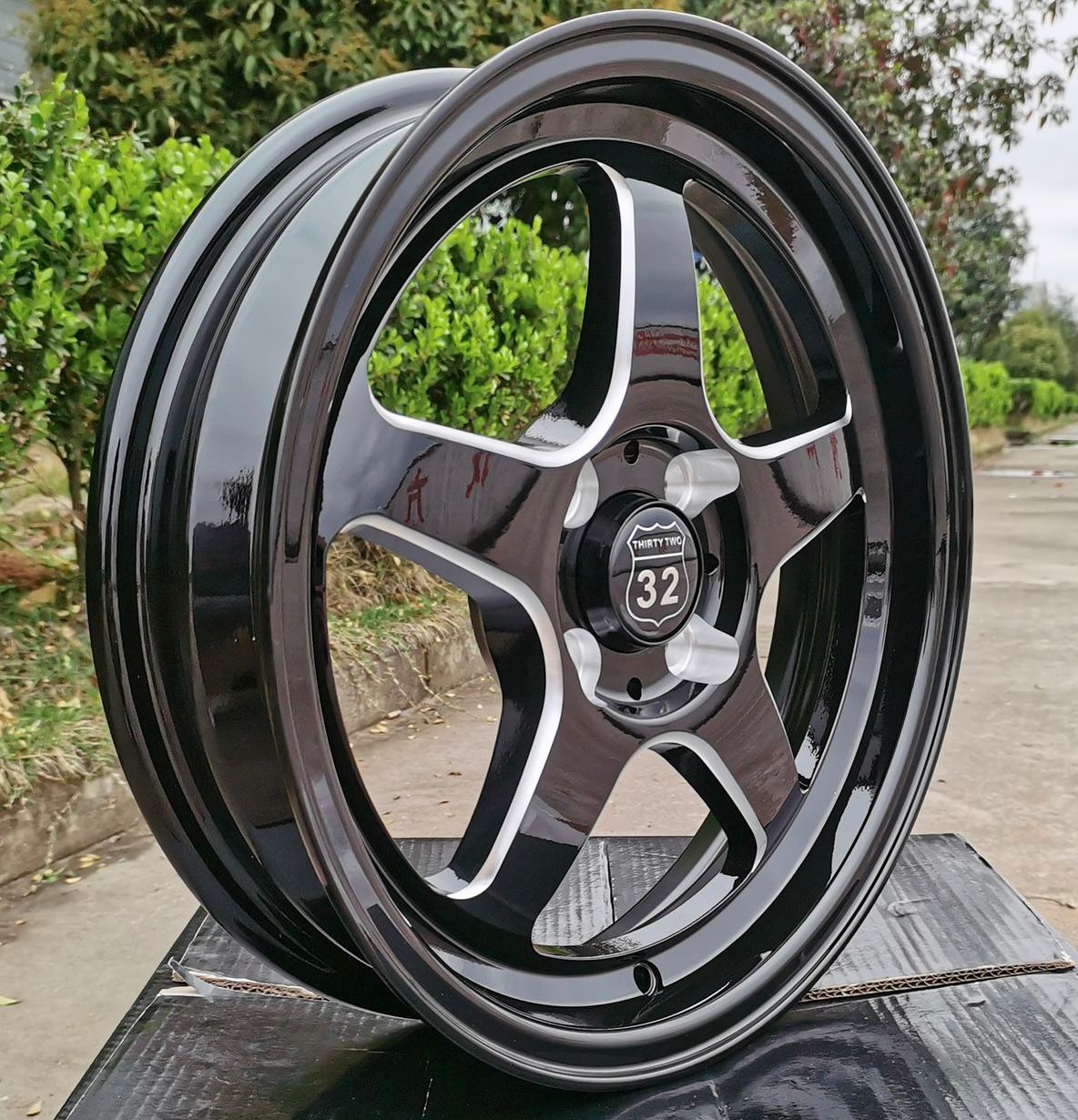 32 Racing Wheels Speedstar Blacked Out – 15X3.5 – ET-10 – 4 x 100mm ...